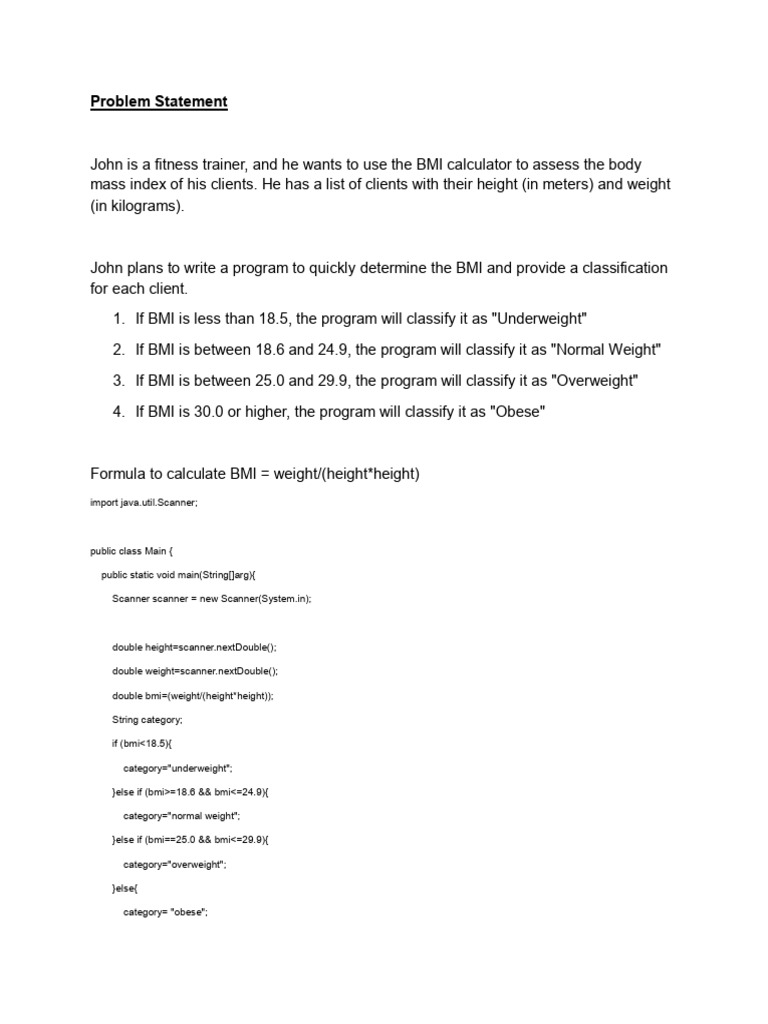 Ilovepdf - Merged (1) - Merged | PDF | Body Mass Index | Constructor (Object Oriented Programming)