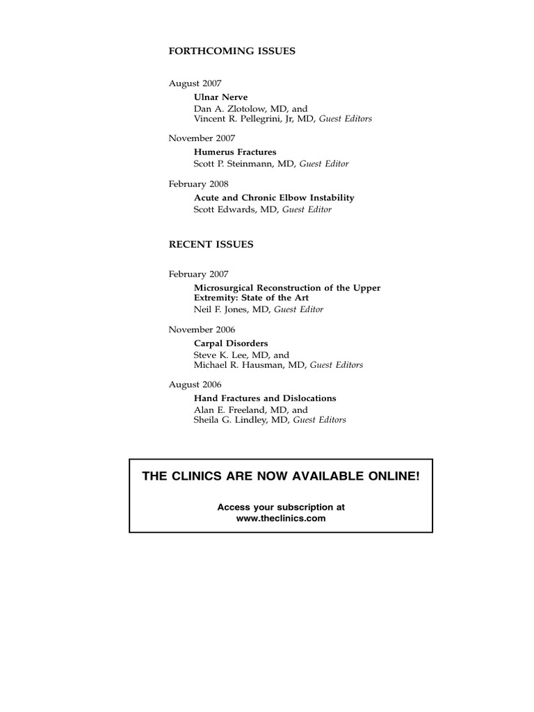 Forthcoming Issues HCL | PDF