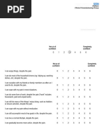 Örebro Musculoskeletal Pain Questionnaire | PDF