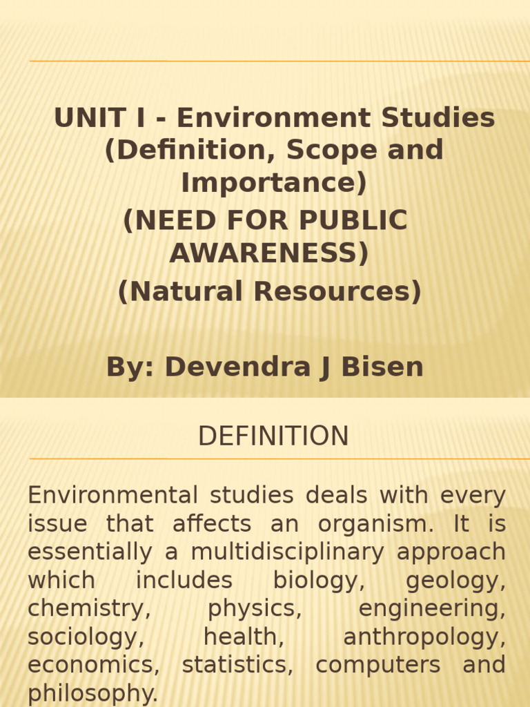 BCCA EVS Notes SPPU | PDF | Atmosphere Of Earth | Water