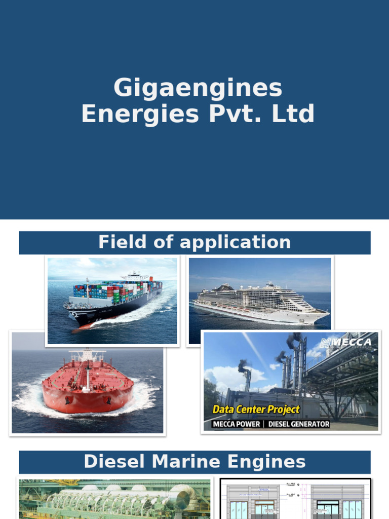 Gigaengines Energies Presentation by Apurv | PDF