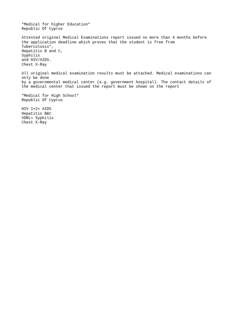 Medical Detail | PDF