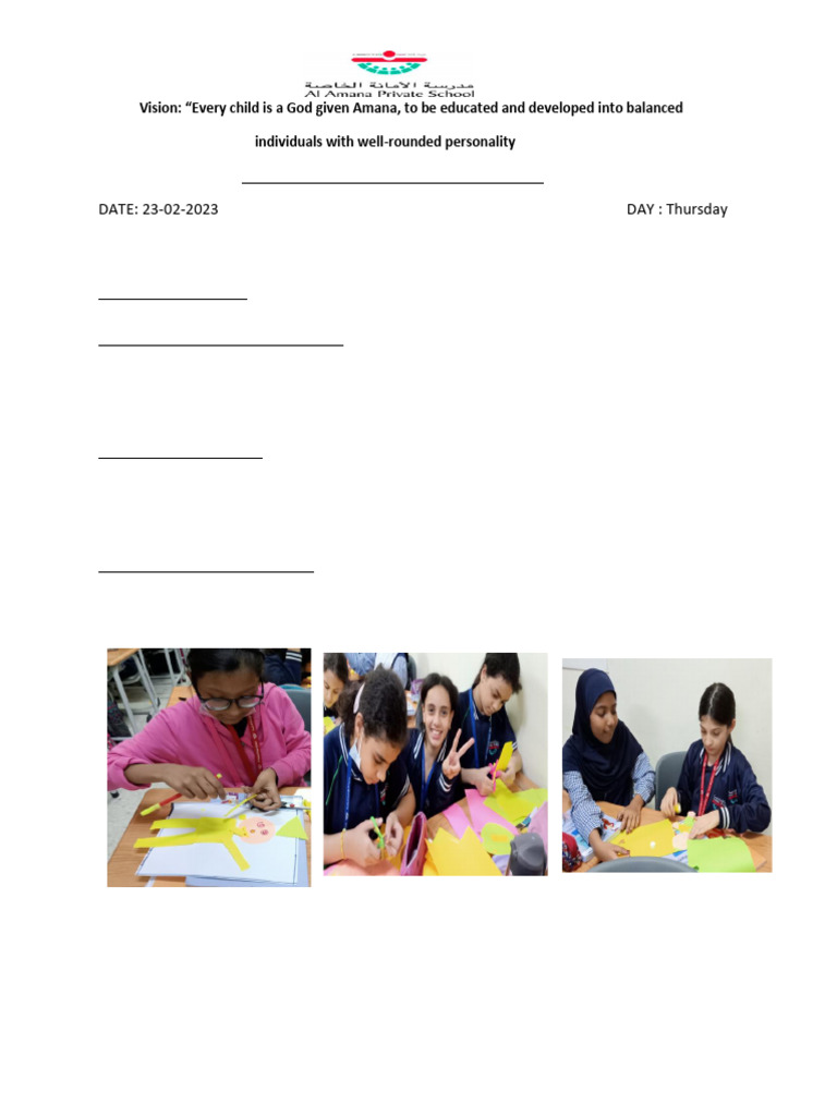 Math Innovative Activity Report | PDF