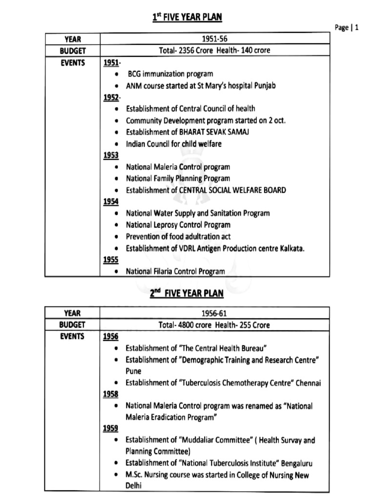 Five Year Plan | PDF