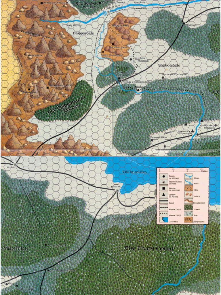 Dalelands Maps | PDF