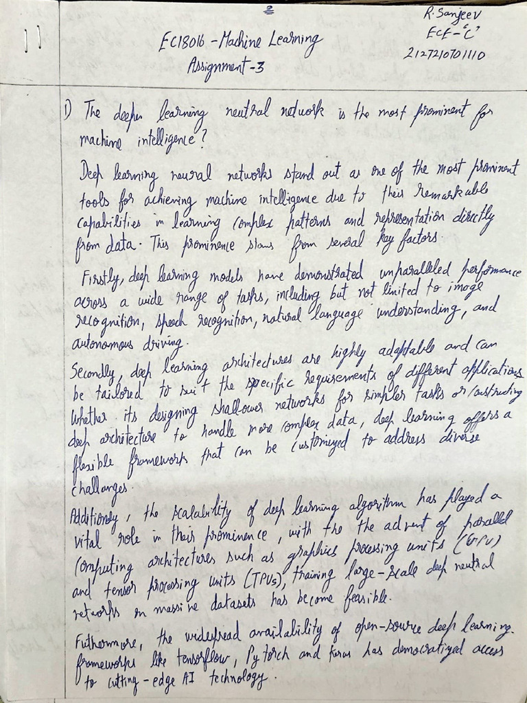 ML Assignment 3 110 Ecec | PDF