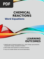 KS3 Chemistry Worksheet - Displacement Reactions | PDF