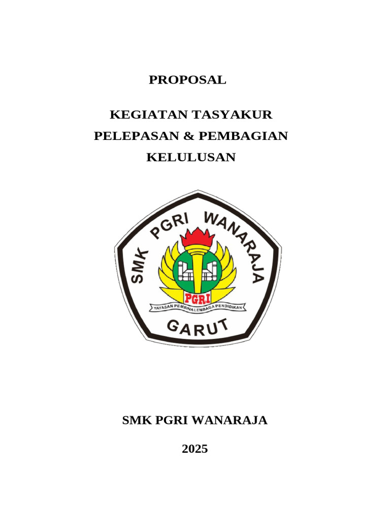 Proposal Wisuda 2024-2025 | PDF