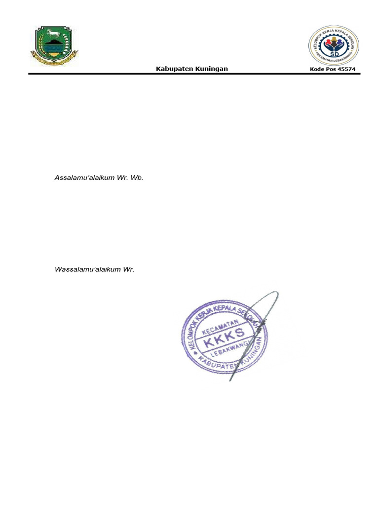 Undangan Kegiatan K3S Tahun 2025 | PDF