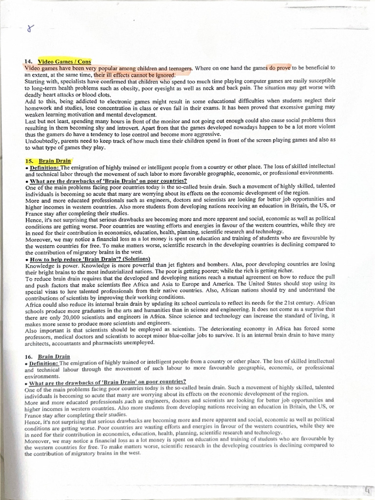 Video Games Cons | PDF