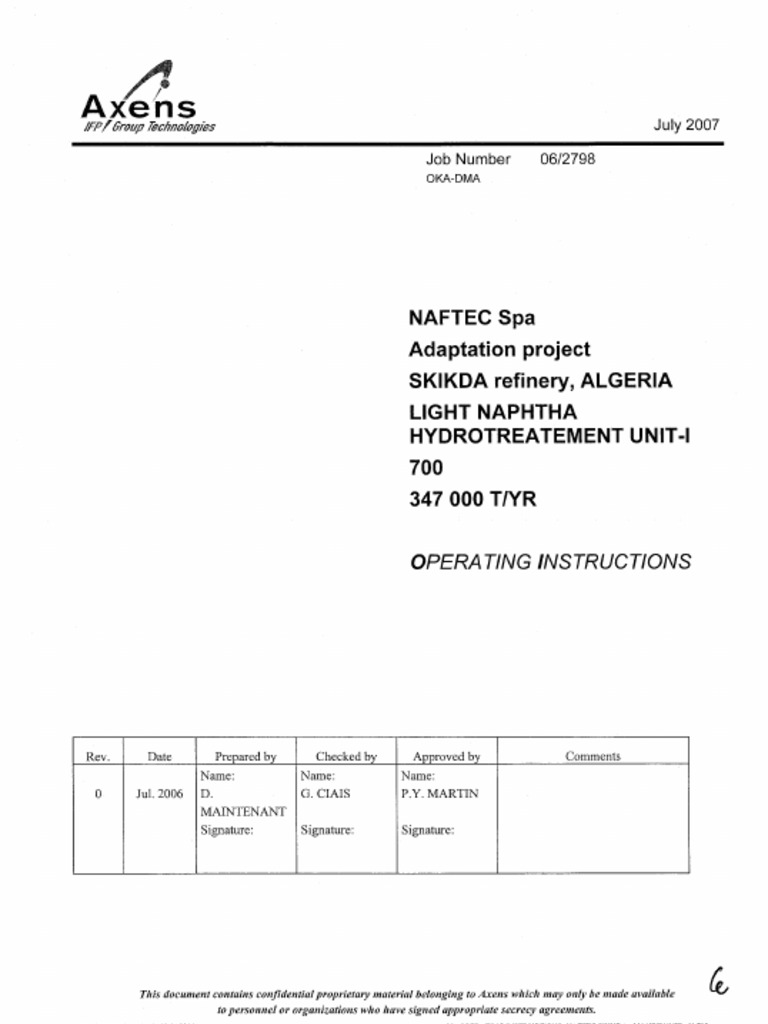 Operating Instructions - LN HDT Unit - U-700 | PDF