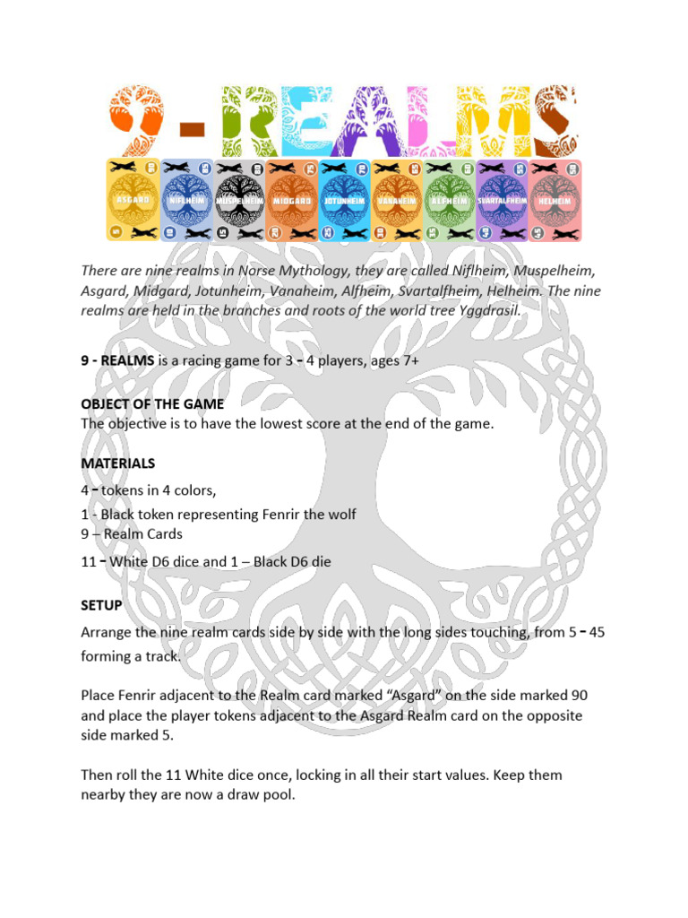 9 Realms | PDF