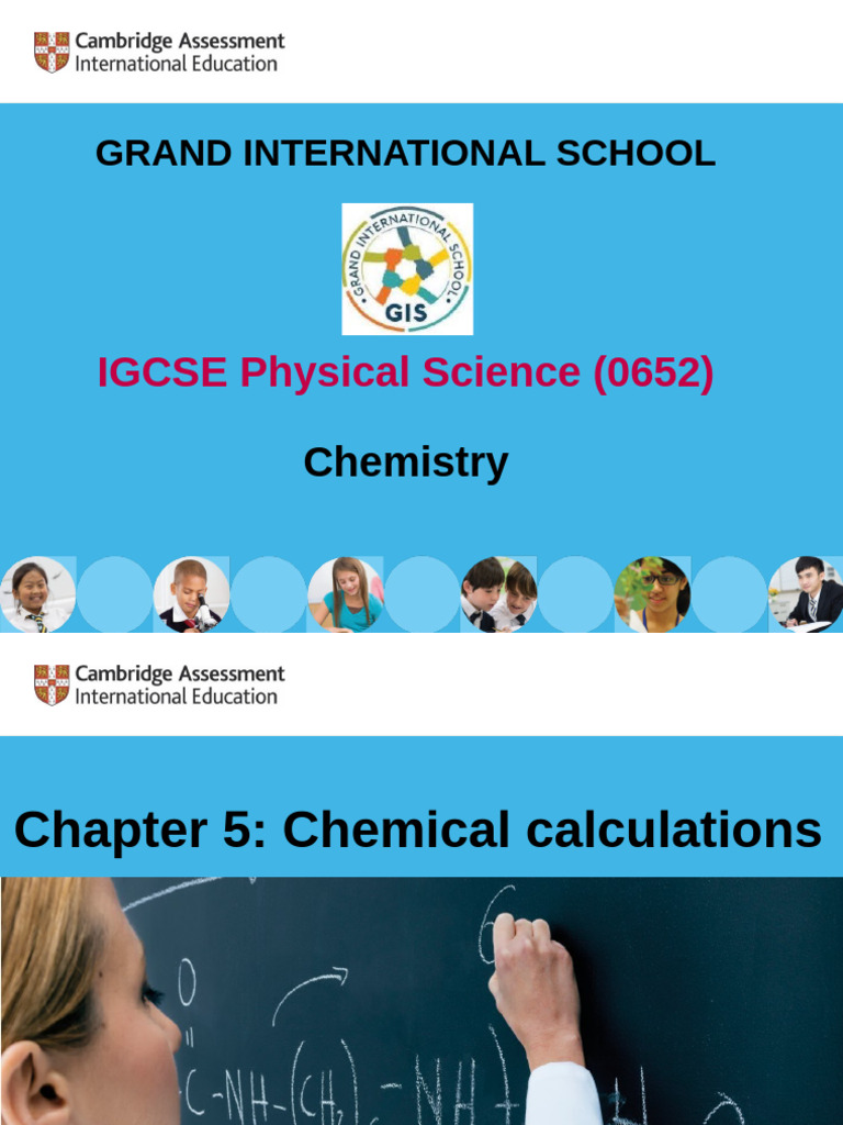 Chapter 5 - Chemical Calculations | PDF | Mole (Unit) | Gases