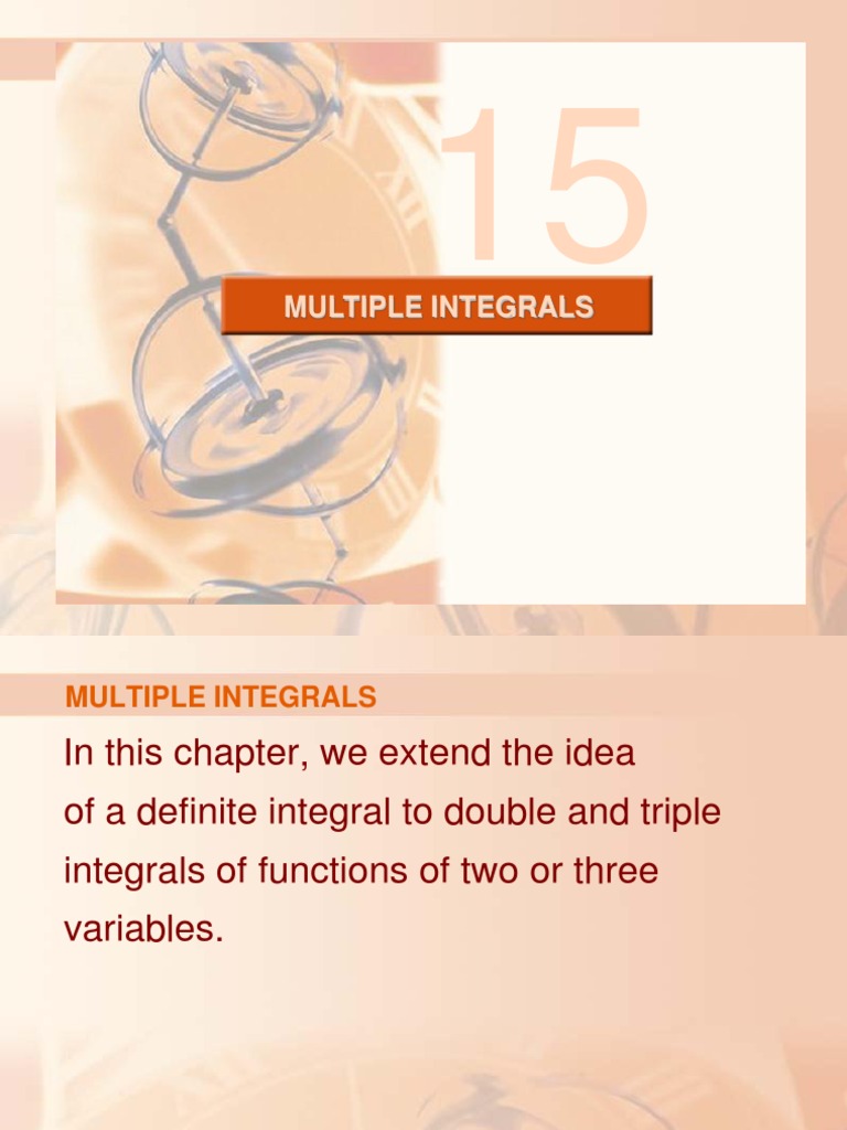 Understanding Multiple Integrals | PDF
