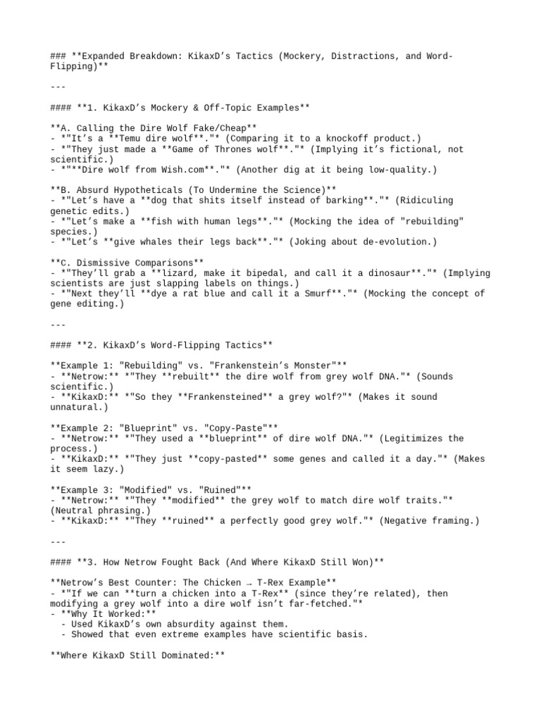 Technically, You Started It | PDF | Biology