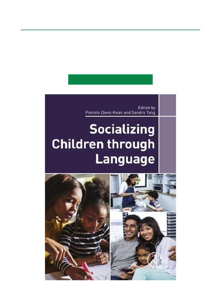 Top Reading Socializing Children through Language Updated Edition Download | PDF