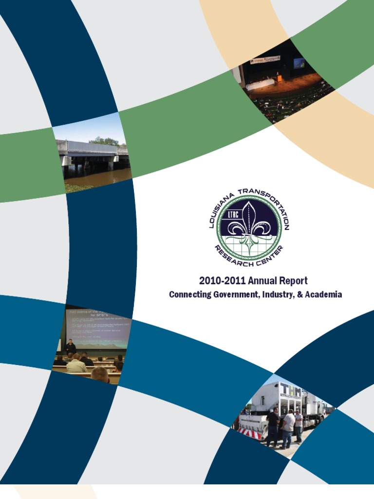 2010-2011 Louisiana Transportation Research Center (LTRC) Annual Report ...