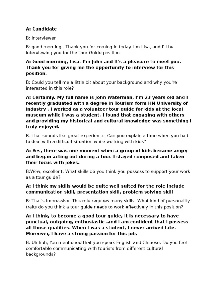 Unit 1 Speaking | PDF