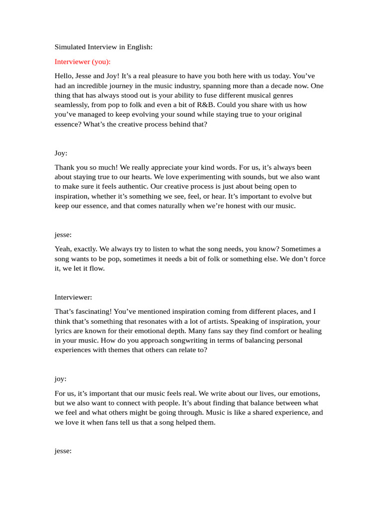 Borrador de Inglish 31024 | PDF | Performing Arts | Emotions