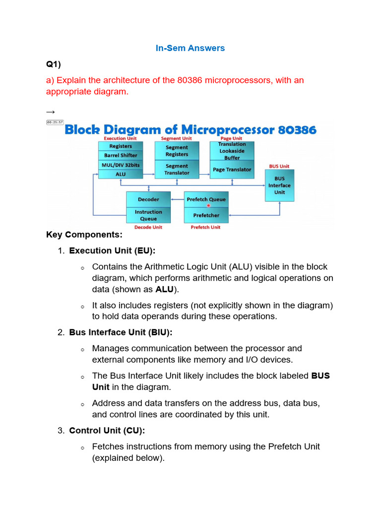 Insem April-May-23 MP Solution | PDF | Central Processing Unit | Computing