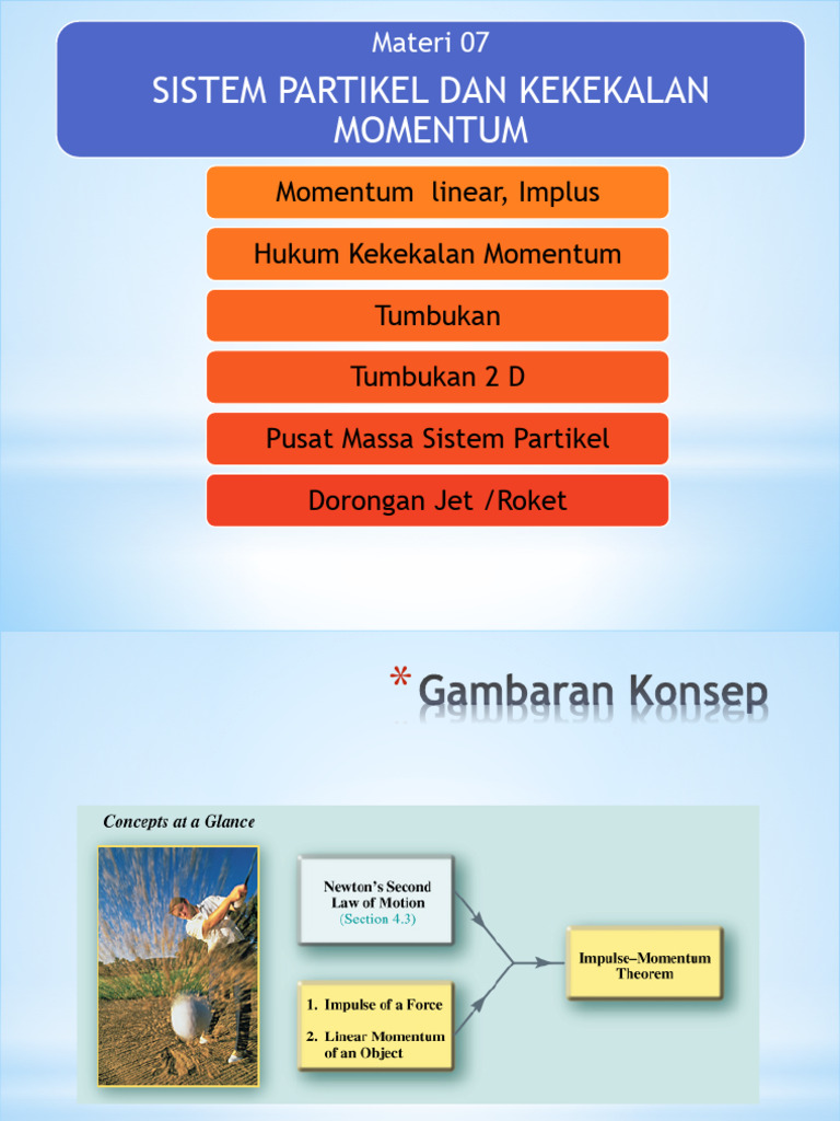 Momentum Dan Pusat Massa | PDF