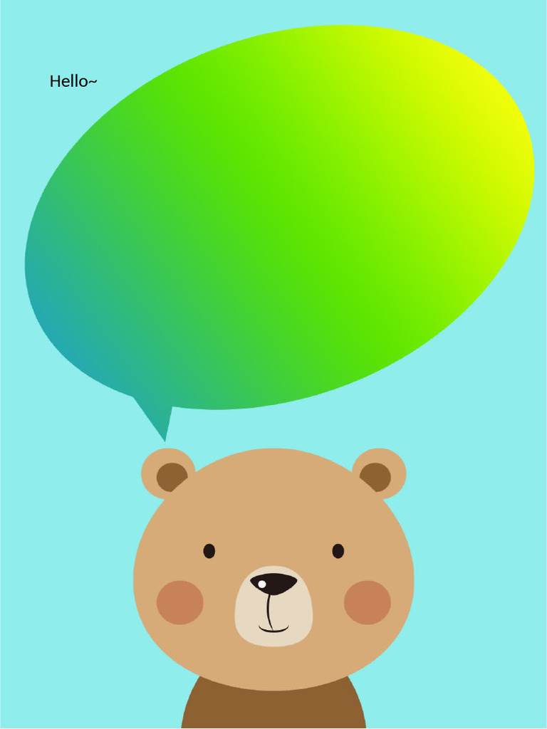 Cartoon Blue Letter Paper-WPS Office | PDF