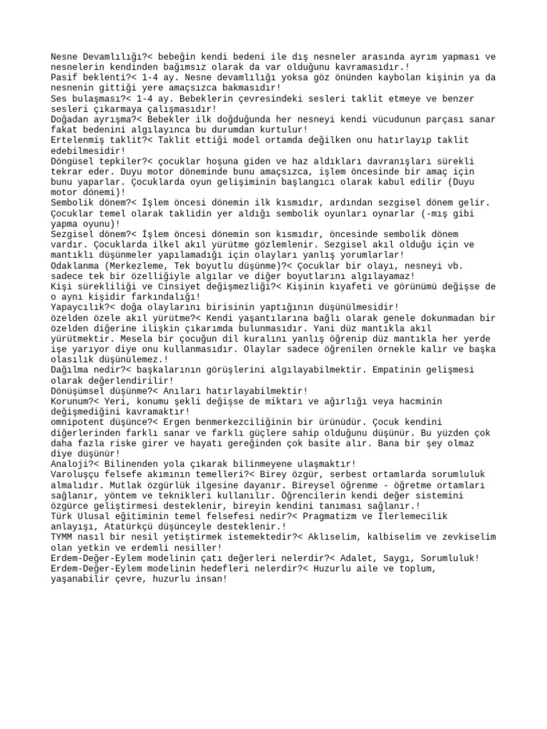 Eğitimin Temelleri | PDF