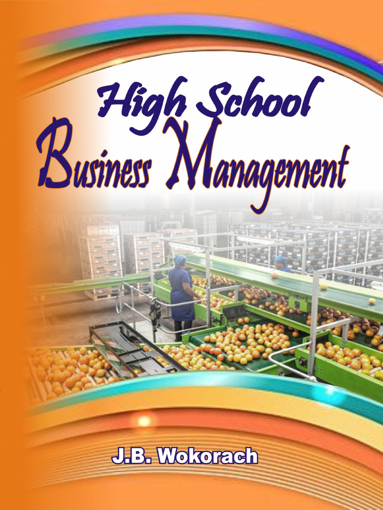 Business Management for High School | PDF | Marketing | Employment