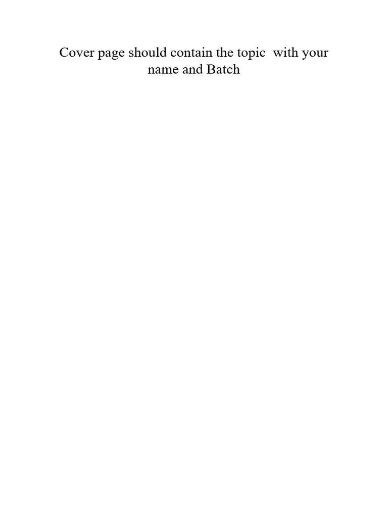 Report Format - CYB | PDF