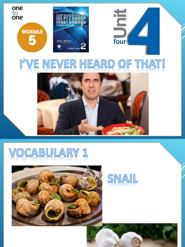 MODULE 5 - UNIT 4 - PRESENTATION | PDF