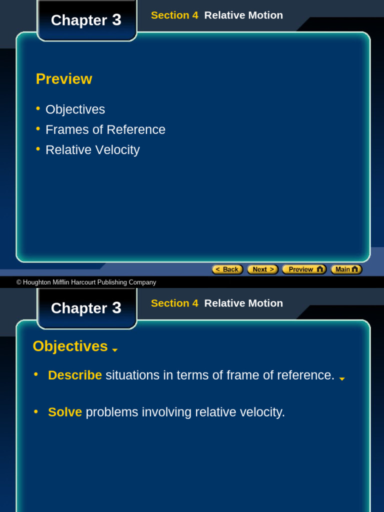 Chapter 3 Section4 | PDF | Velocity | Spacetime
