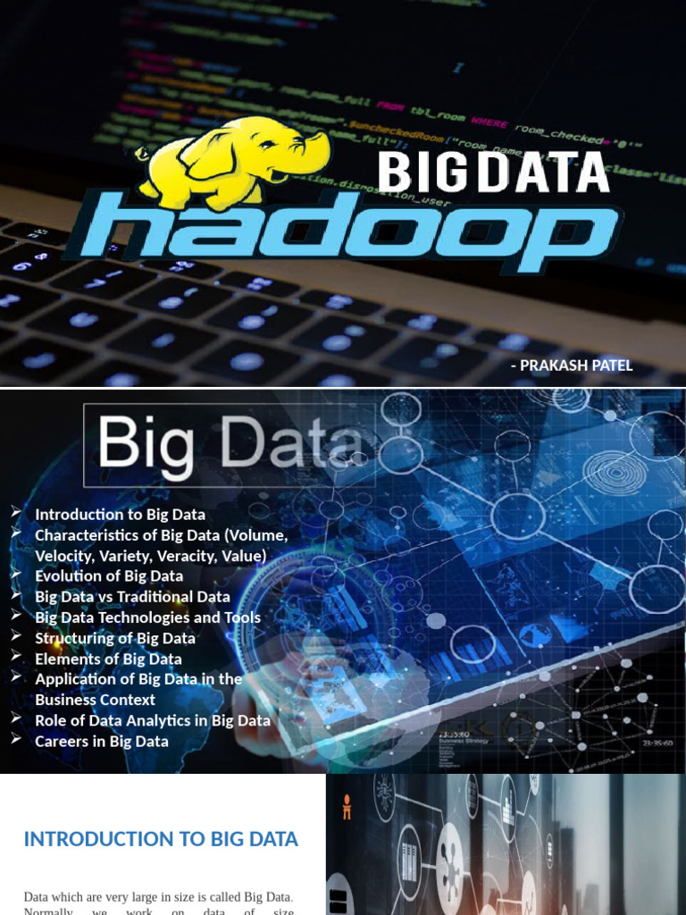 Big Data& Hadoop Unit-I | PDF | Big Data | Apache Hadoop