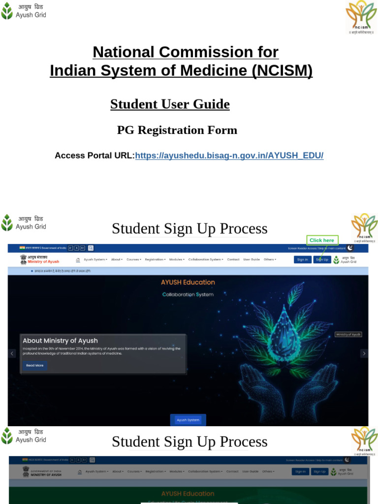 PG - Admission - Userguide (2) For Students | PDF