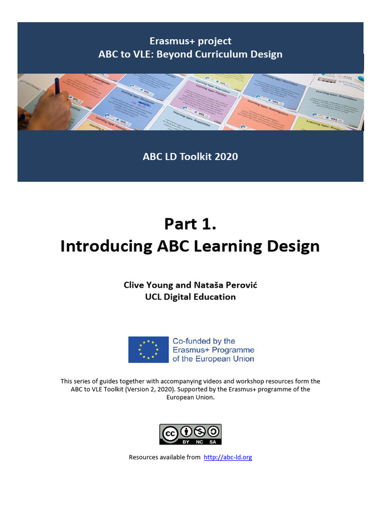 Part 1. Introducing ABC Learning Design July 20 | PDF | Pedagogy | Learning