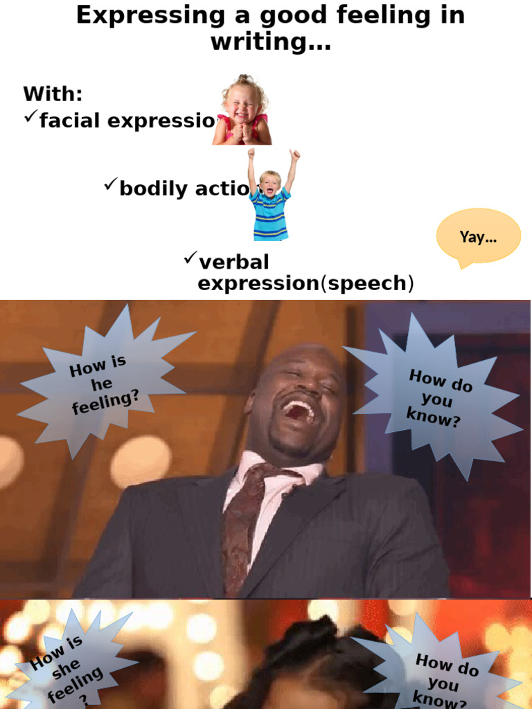 Expressing Happiness in Writing | PDF | Face | Facial Features