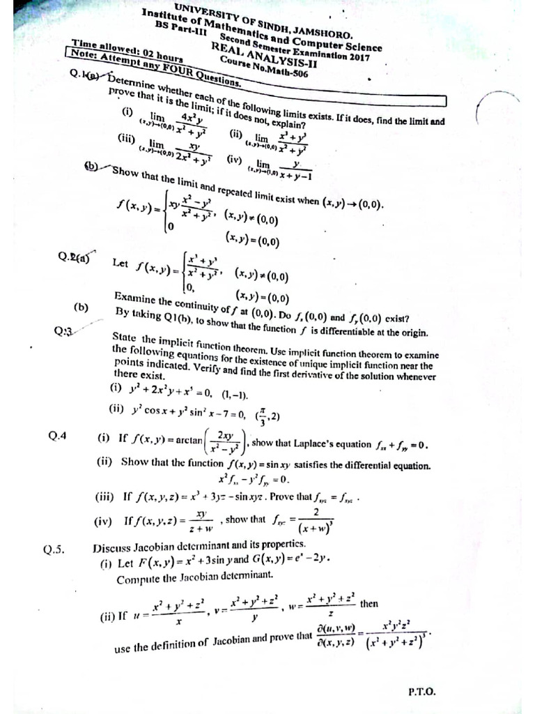 Real Analysis II | PDF