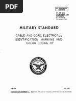 Mil STD 681 Color Code Chart | PDF | Physical Layer Protocols | Electrical Engineering