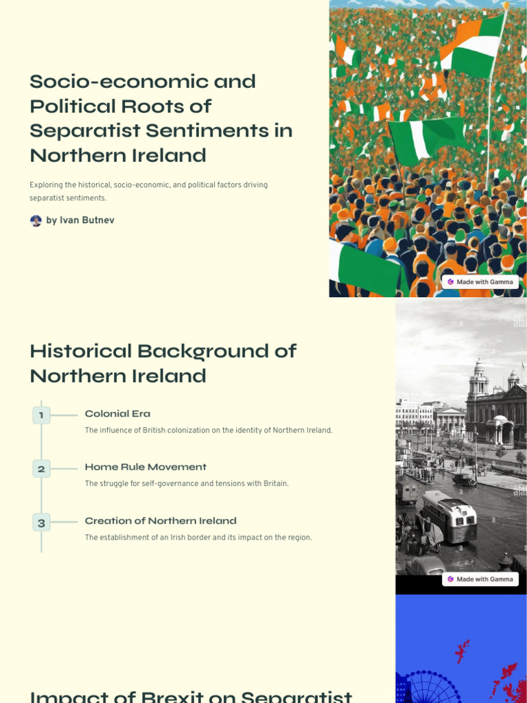 Roots of Northern Ireland Separatism | PDF