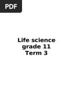 Gr.11 Topic Test Excretion | PDF | Kidney | Abdomen