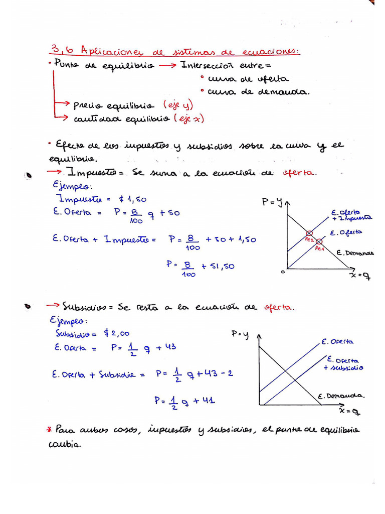 Algebra - Resumen | PDF