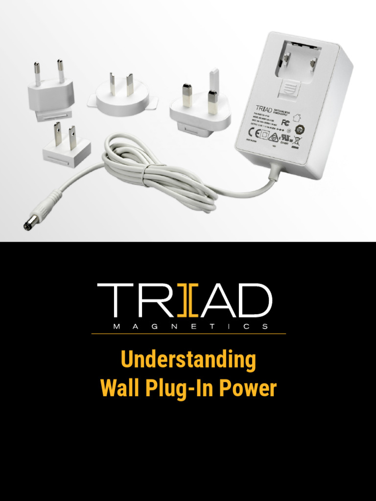 2404-Understanding Wall Plug-In Power | PDF | Rectifier | Power Supply
