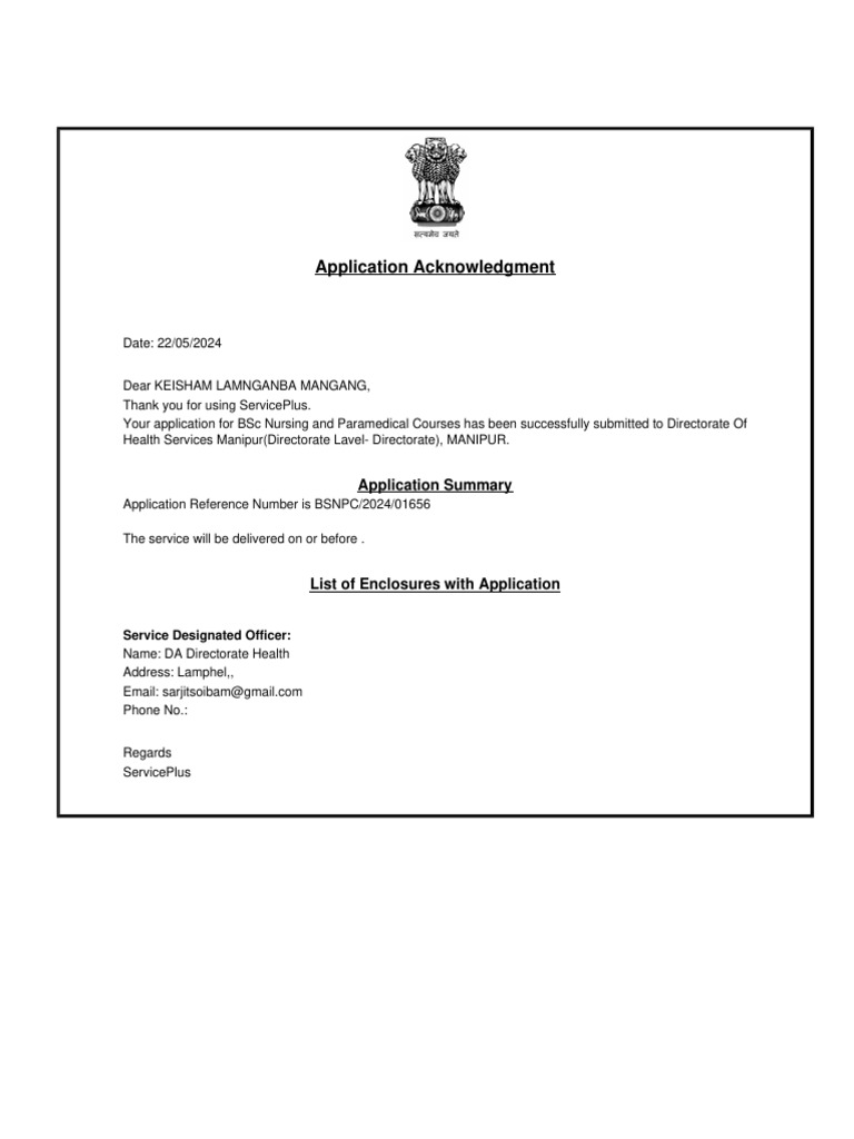 Acknowledgement | PDF