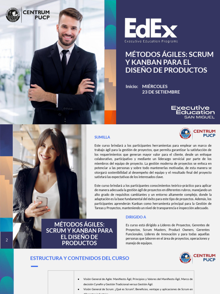 Edex Pando Metodos Agiles Scrum Kanban | PDF | Scrum (desarrollo de software) | Desarrollo Ágil ...