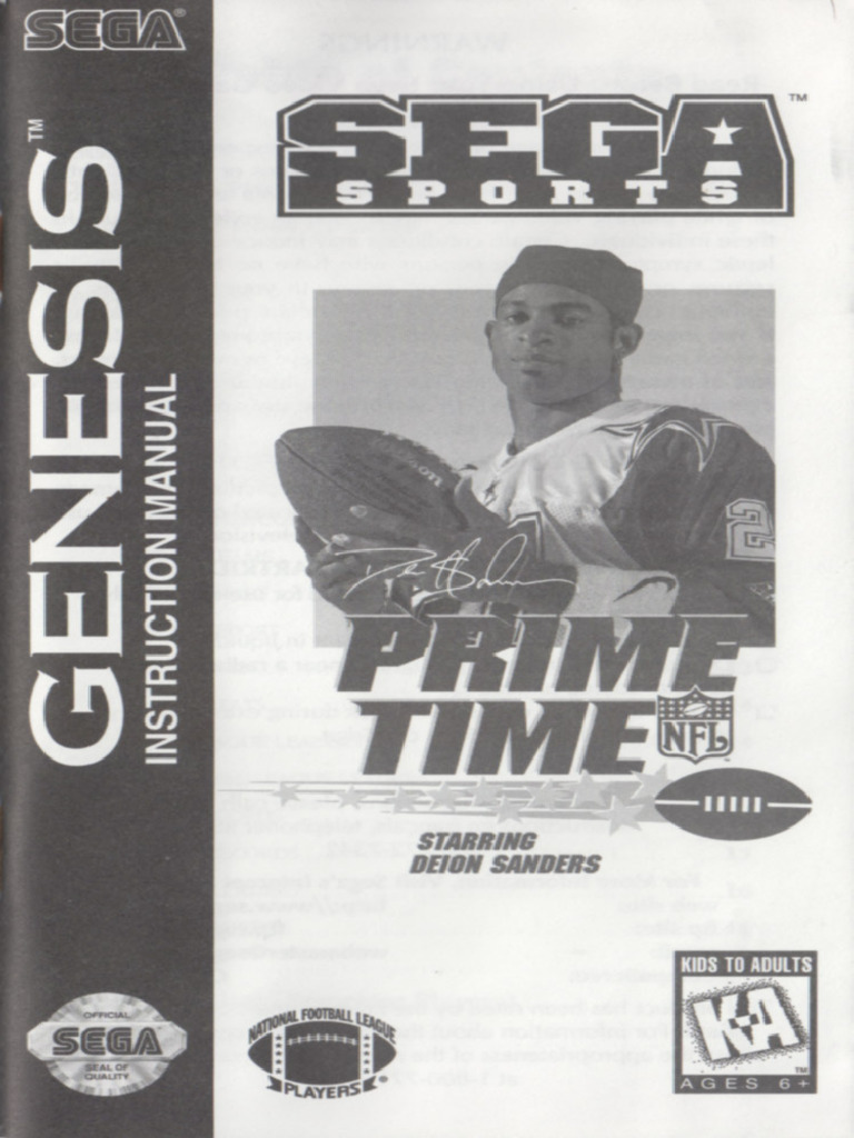 Prime_Time_NFL_MD_US_Manual | PDF