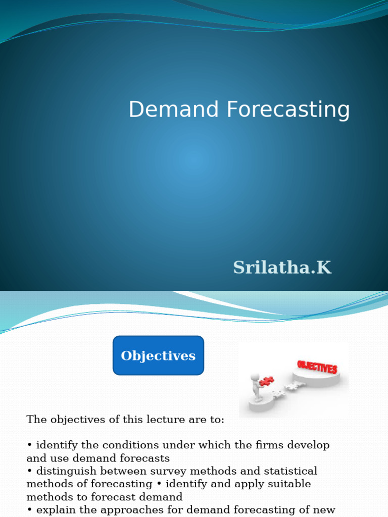Demand Forecasting- Unit 3 | PDF | Forecasting | Survey Methodology