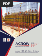 Manar Steel Waler Formwork System | PDF | Beam (Structure) | Concrete