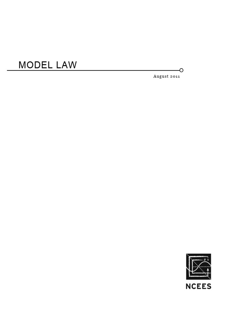 Ncees Model Law | PDF | Engineer | Academic Degree