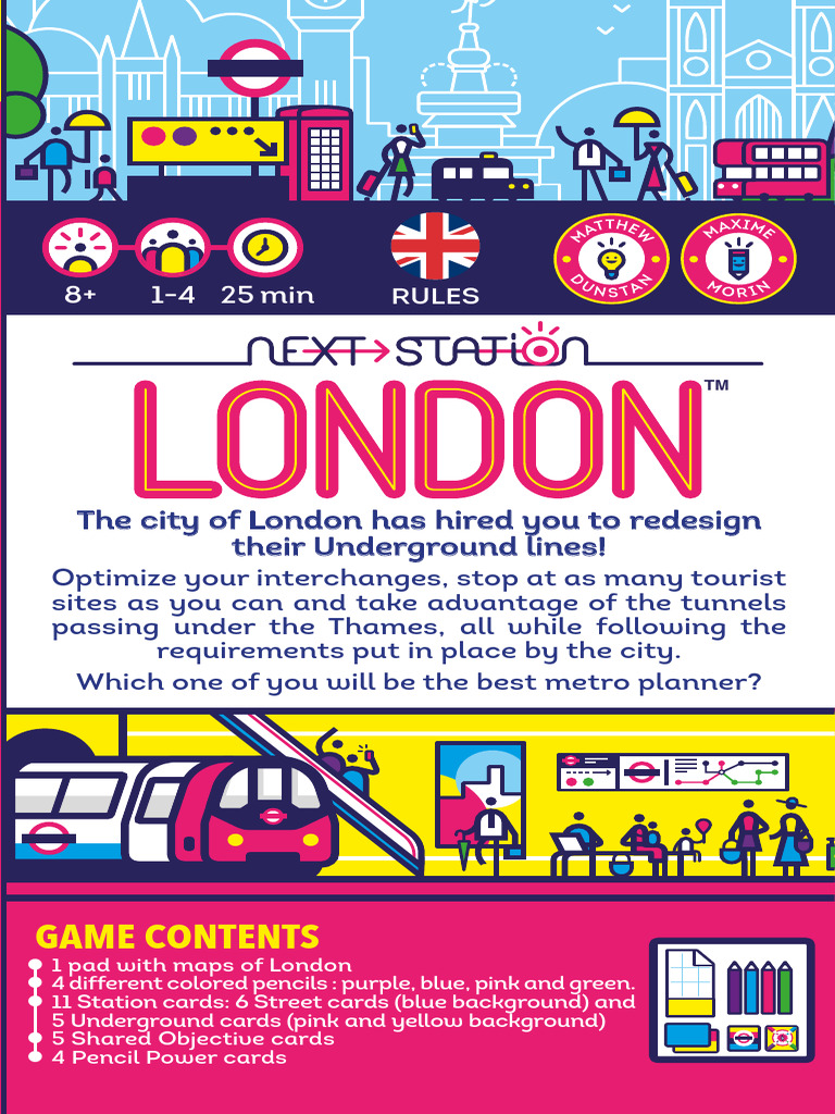 NextStationLondon Rules en | PDF