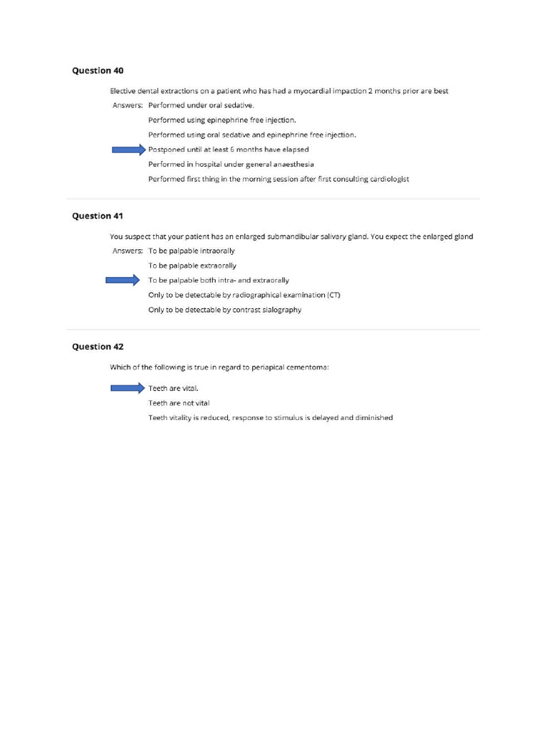 Oral Surgery Notes | PDF