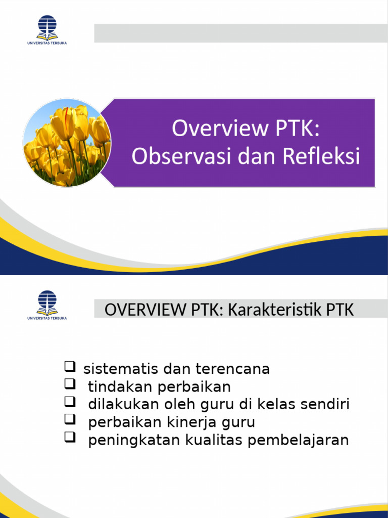 Inisiasi 1_PTK-Observasi Dan Refleksi | PDF